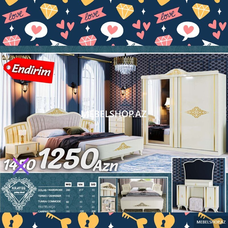 Yataq Otağı Mebeli - MEBELSHOP.AZ